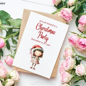 Whimsical Christmas Elves Clipart, North Pole, Clip Art, Digital ...