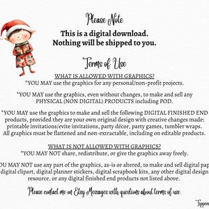 Whimsical Christmas Elves Clipart, North Pole, Clip Art, Digital ...