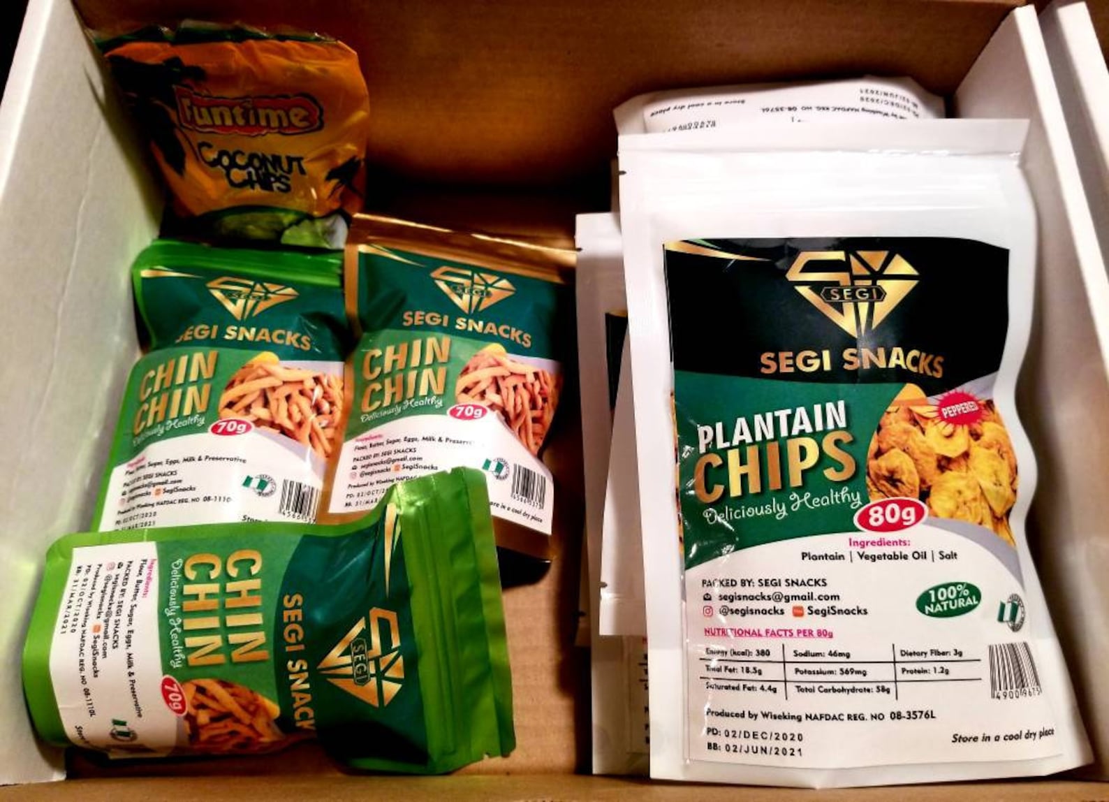 Small Nigerian Variety Snack Pack - Etsy