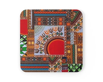 African Print Coasters - Etsy