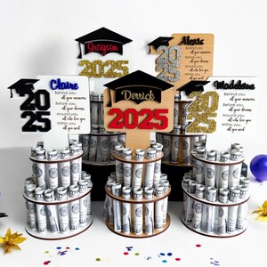 Personalized Graduation Money Holder 2025, Graduation Money Tree Gifts ...