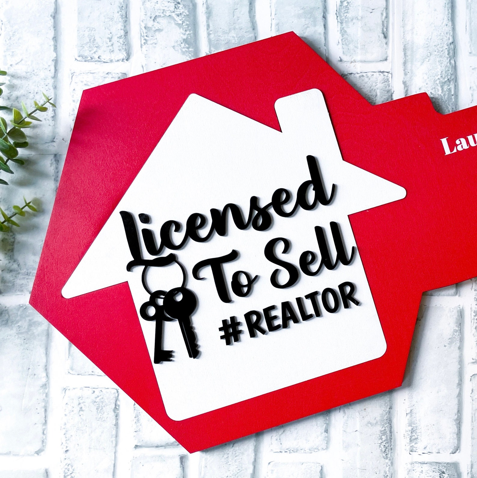 Realtor Key Sign Interchangeable Realtor Key Sold Sign - Etsy