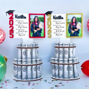 Personalized Graduation Money Holder 2025, Graduation Money Tree Gifts ...