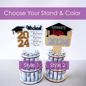 Personalized Graduation Money Holder 2024, Graduation Money Tree Gifts ...