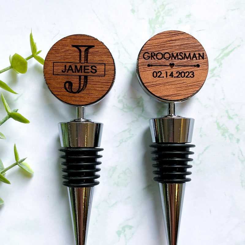 Wedding Wine Stopper - Etsy