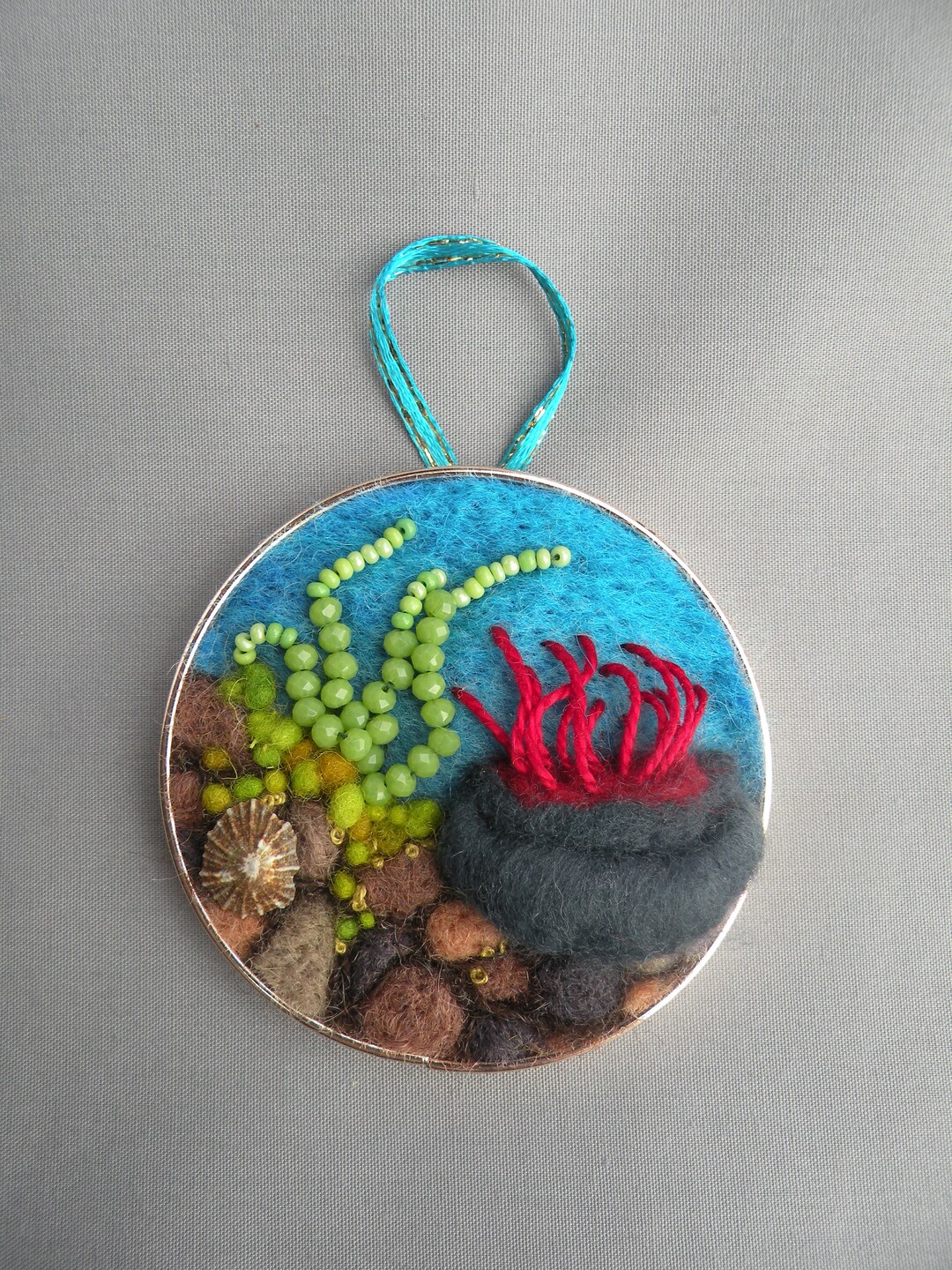 Round Felted Art - Etsy