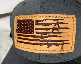 Patriotic Patch Hat - Etsy