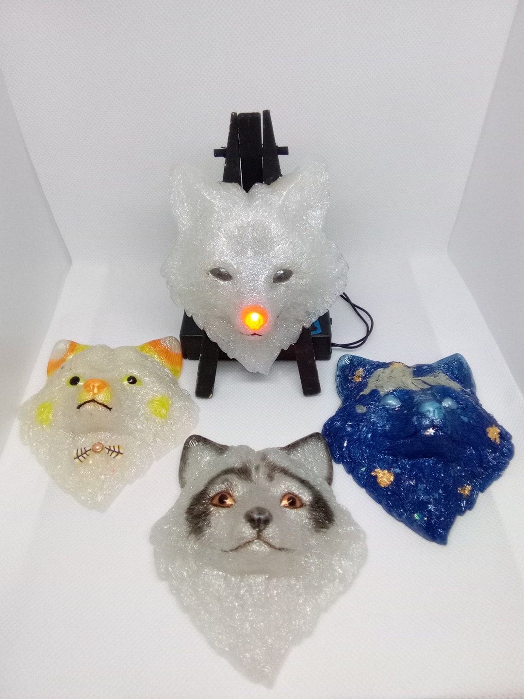 Resin Fox/wolf Heads - Etsy