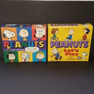 Peanuts Gang Comic Strip Vintage 2002 2003 Desk Calendars - Etsy