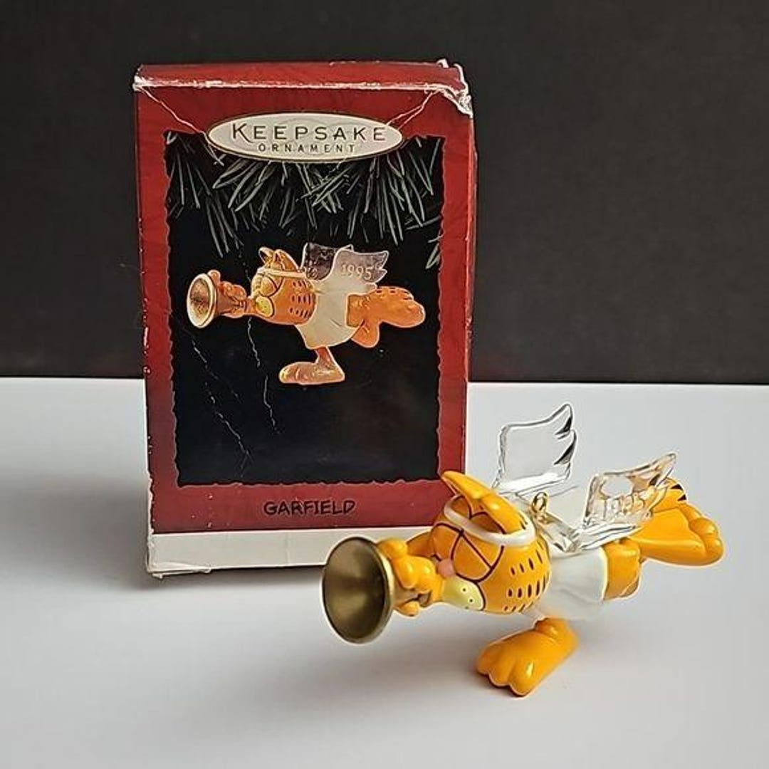 Garfield Angel 1995 Hallmark Keepsake Ornament - Etsy