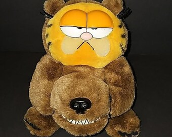 Vintage Garfield Plush, CHOOSE YOUR OWN, Retro 80's Garfield Plush ...
