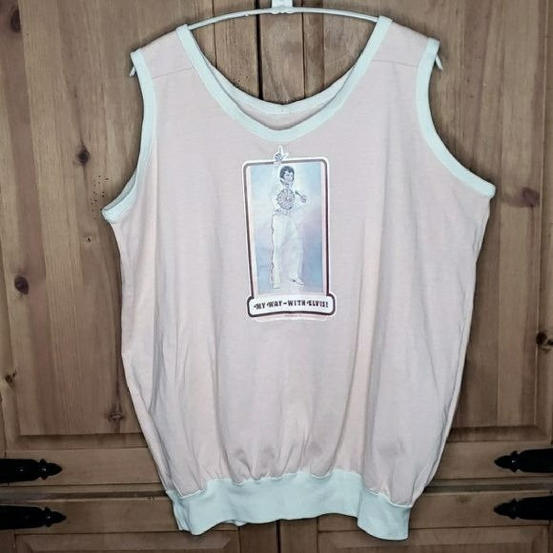Vintage Elvis Presley Handmade Lightweight Vest - Etsy