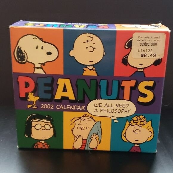 Peanuts Gang Comic Strip Vintage 2002 2003 Desk Calendars - Etsy