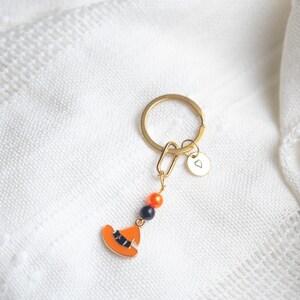 Halloween Witch Hat Keychain, Personalized Gift, Cute Car Keychain ...