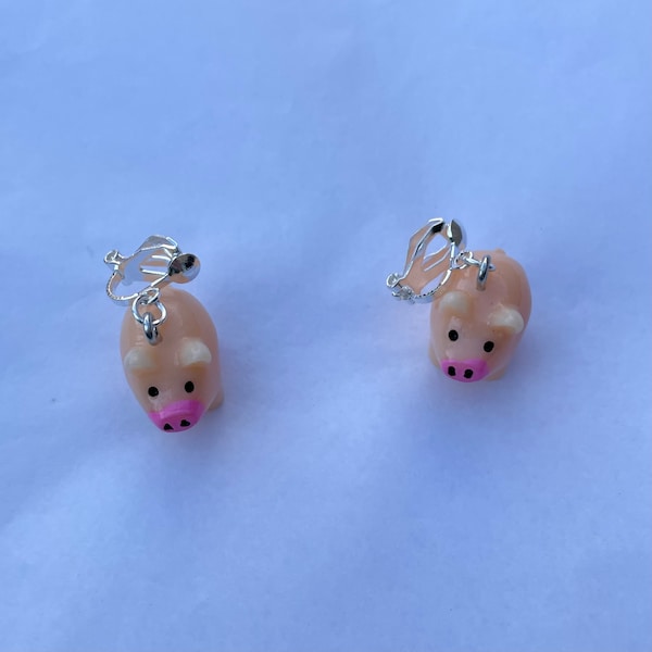 Pig Earrings - Etsy