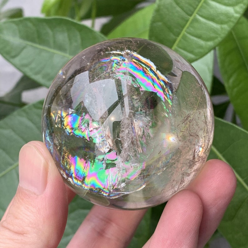 59mm Natural High Quality Himalaya Clear Rainbow Crystal - Etsy