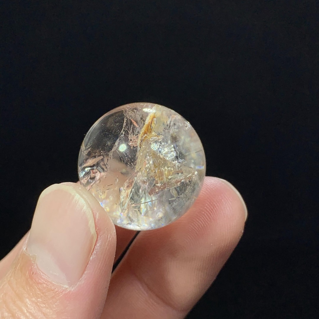 23mm Natural High Quality Himalaya Crystal Ball/quartz Sphere ...