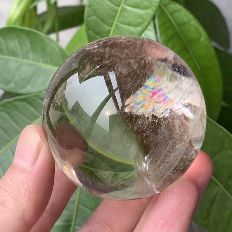 59mm Natural High Quality Himalaya Clear Rainbow Crystal | Etsy