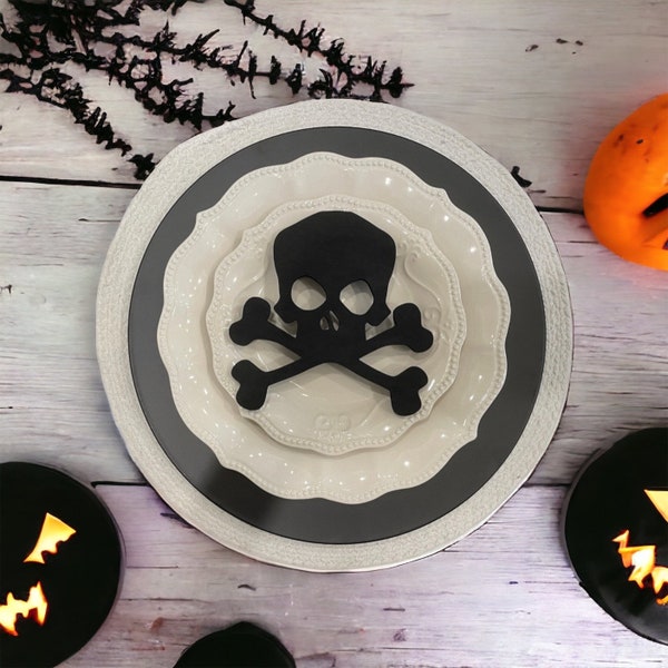 Skull Dinner Plate - Etsy