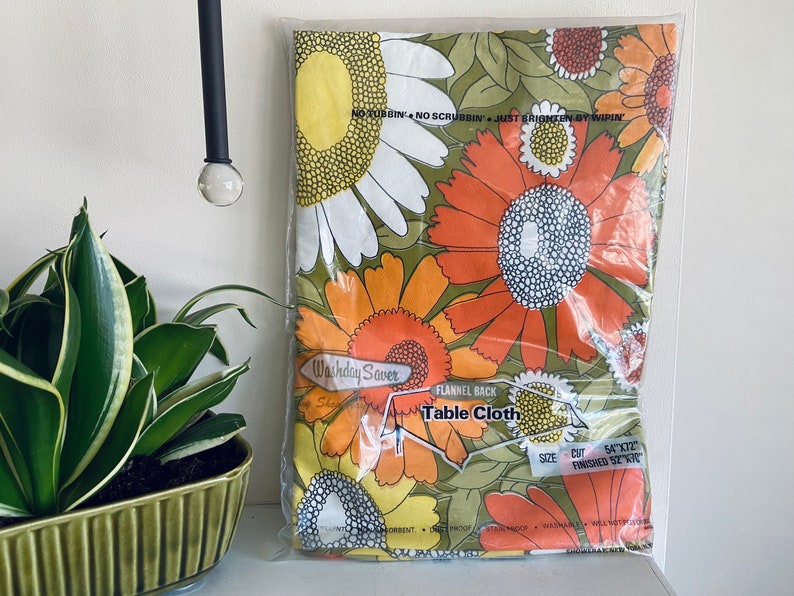 Vintage vinyl tablecloth - loungerolf
