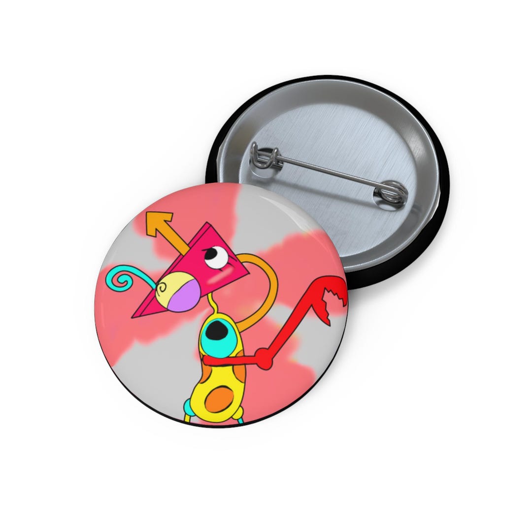 Zooble TADC Pin Button, Pair With Gangle Pin for Abstragedy Ship - Etsy