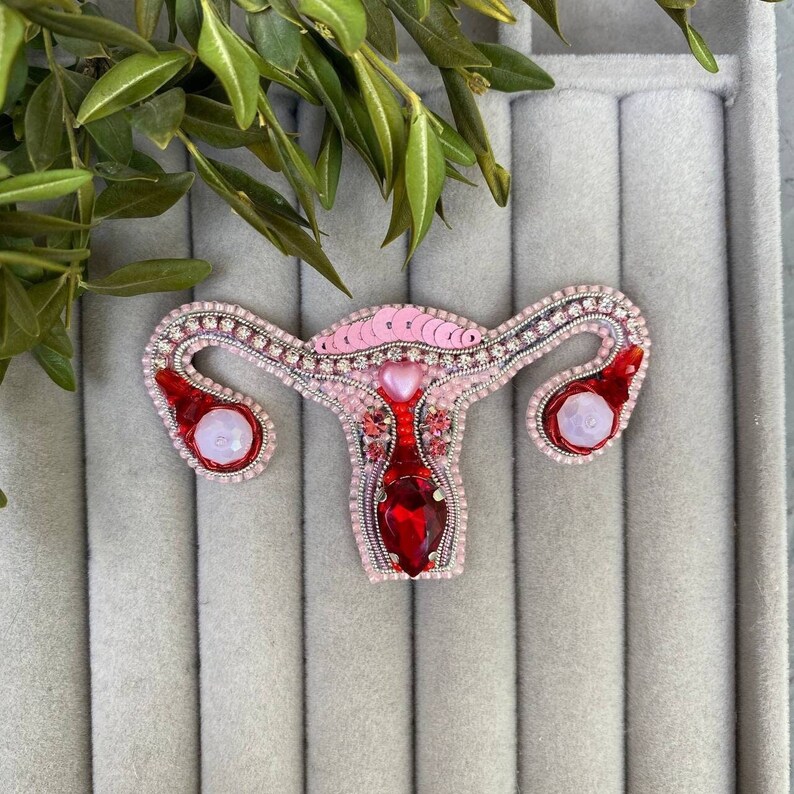 Uterus Brooch Uterus Pin Feminist Pin Feminist Brooch - Etsy
