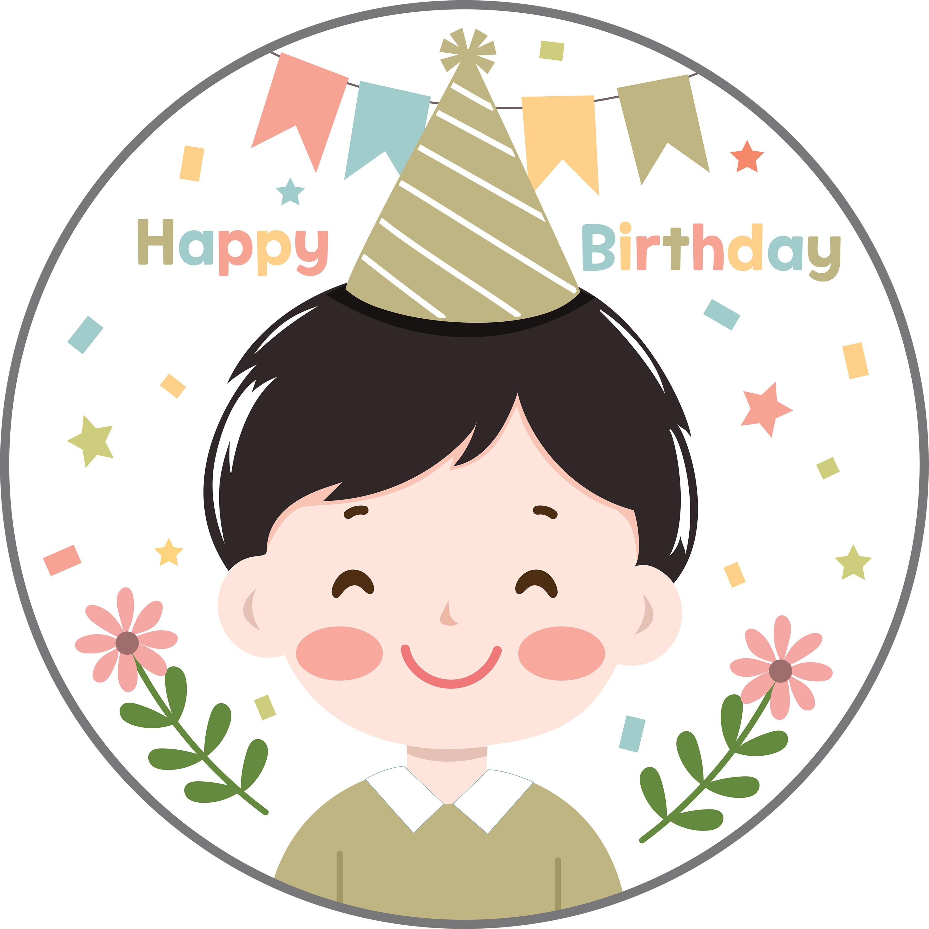Child Face Clip Art,children Face, Birthday Face, Cute Child Face, Clip ...