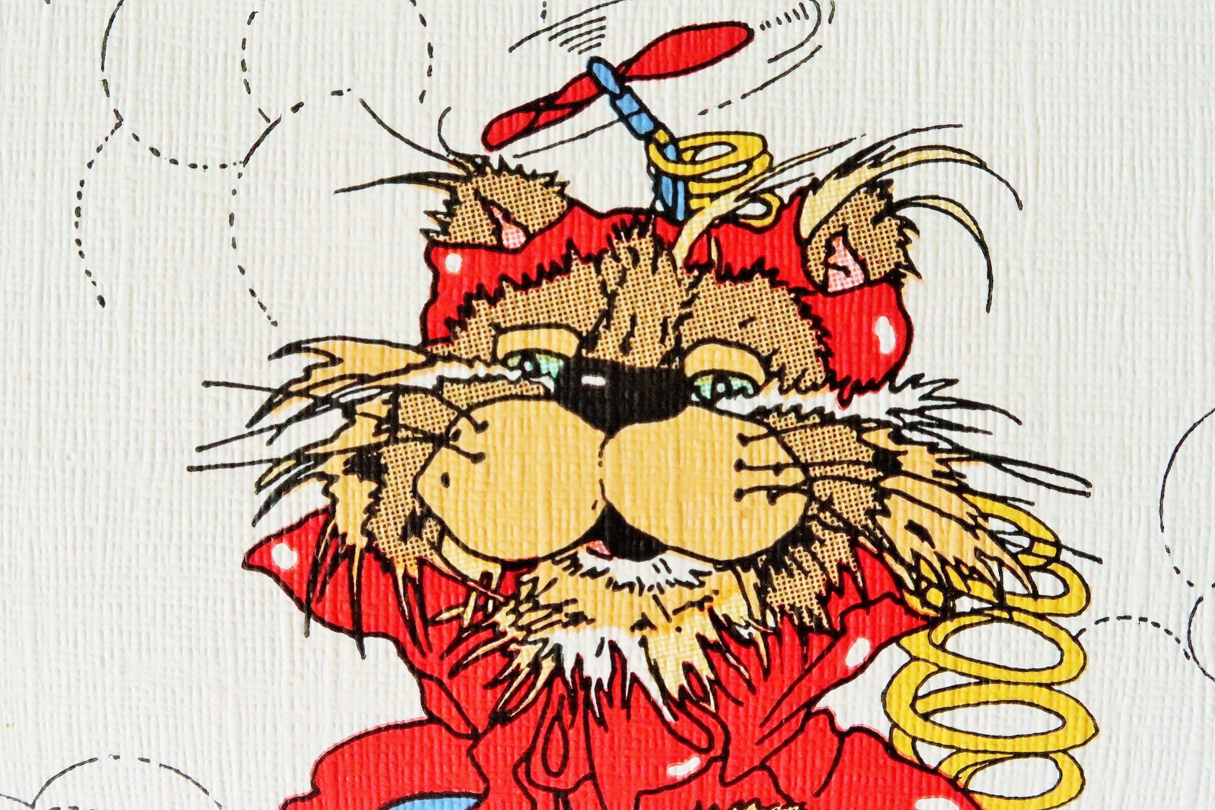 Dexter the Cat Wallpaper Original Vintage Wallpaper Granada TV Cartoon ...