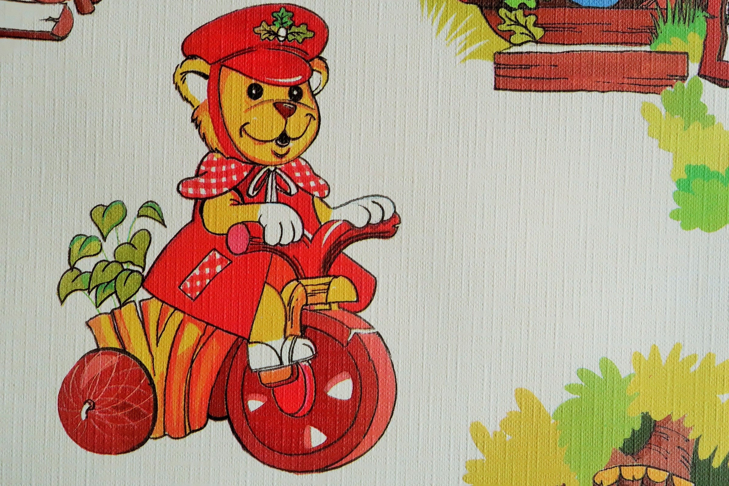 Acorn Green Wallpaper Kitsch Wallpaper Nostalgic Wallpaper - Etsy