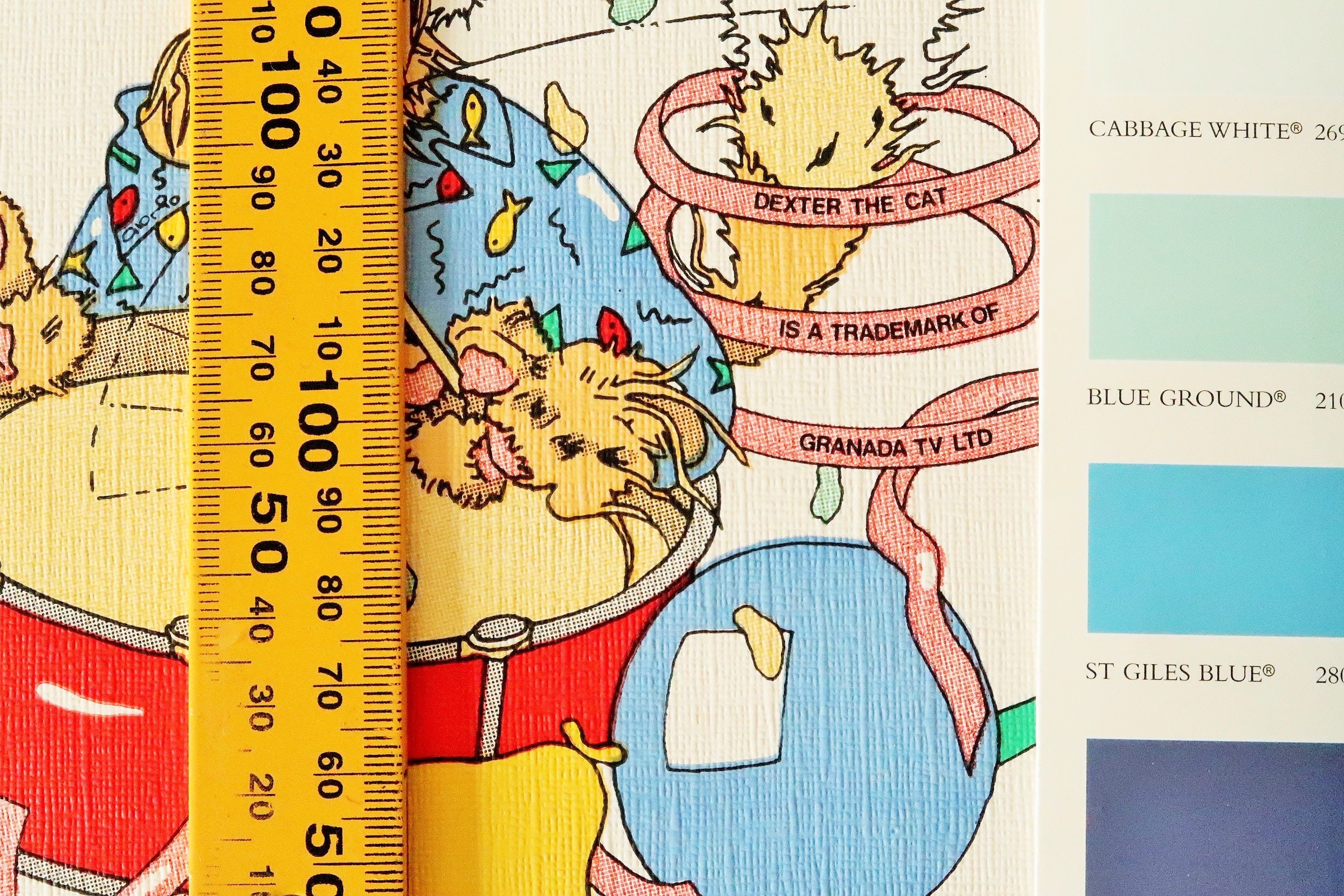 Dexter the Cat Wallpaper Original Vintage Wallpaper Granada TV Cartoon ...