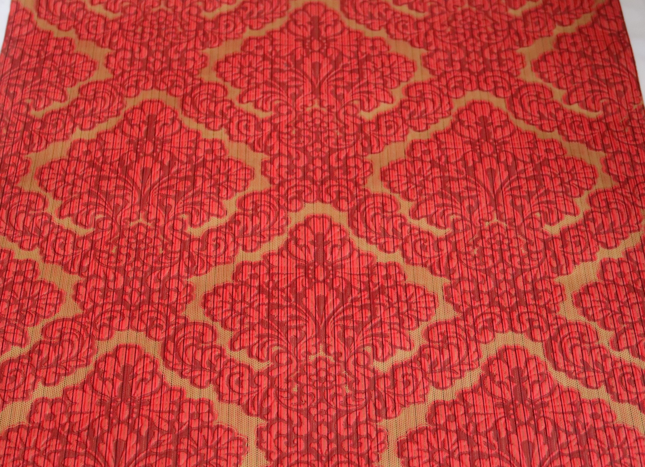 Genuine Vintage Embossed Wallpaper Vintage Damask Wallpaper Victorian ...