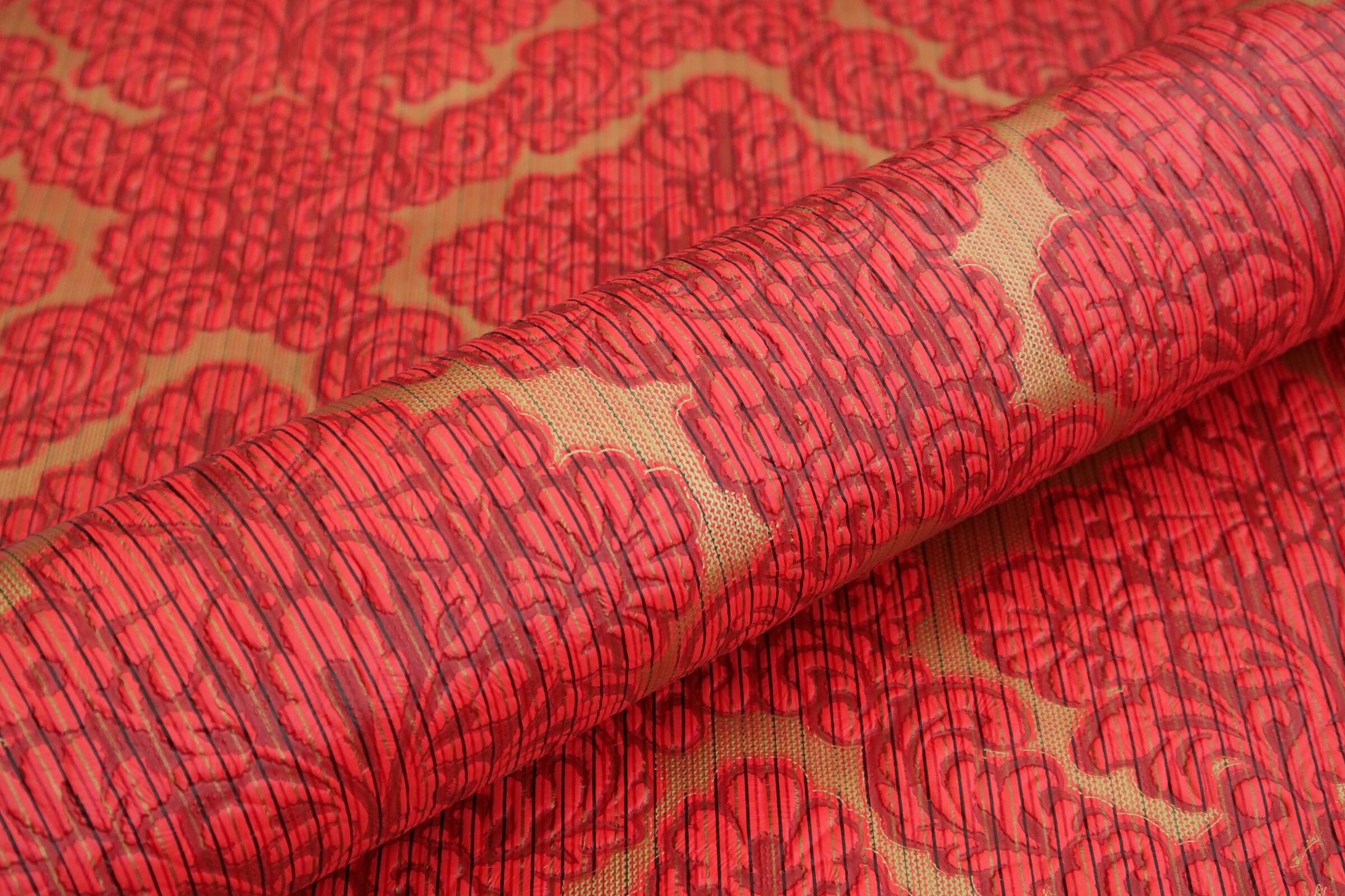 Genuine Vintage Embossed Wallpaper Vintage Damask Wallpaper Victorian ...