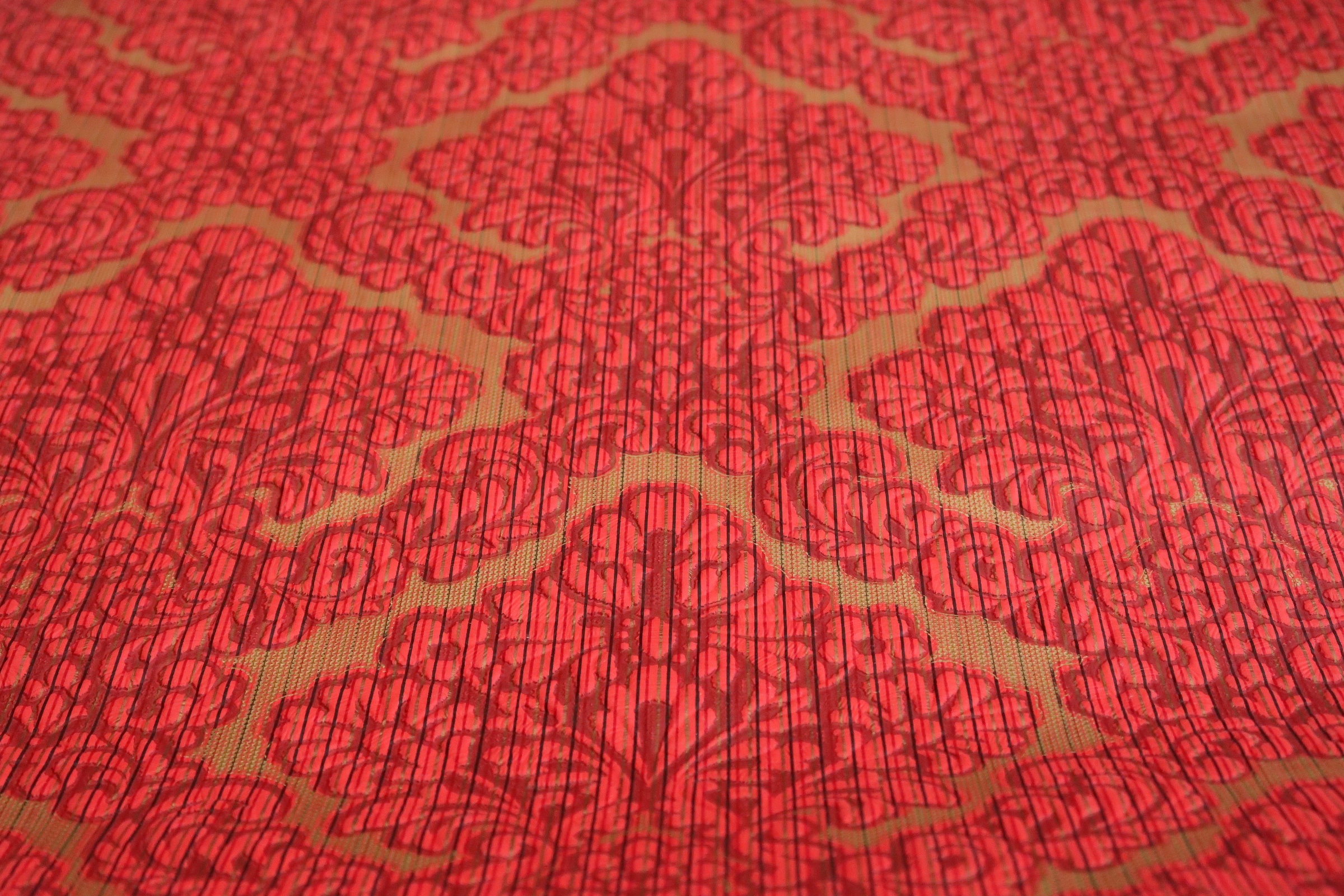 Genuine Vintage Embossed Wallpaper Vintage Damask Wallpaper Victorian ...