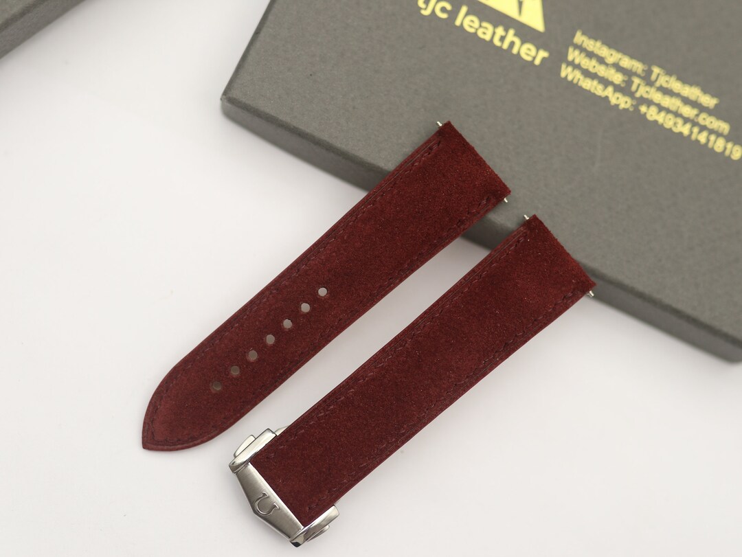 Order to Make Watch Strap - Customized Watch Strap - Genuine Suede ...