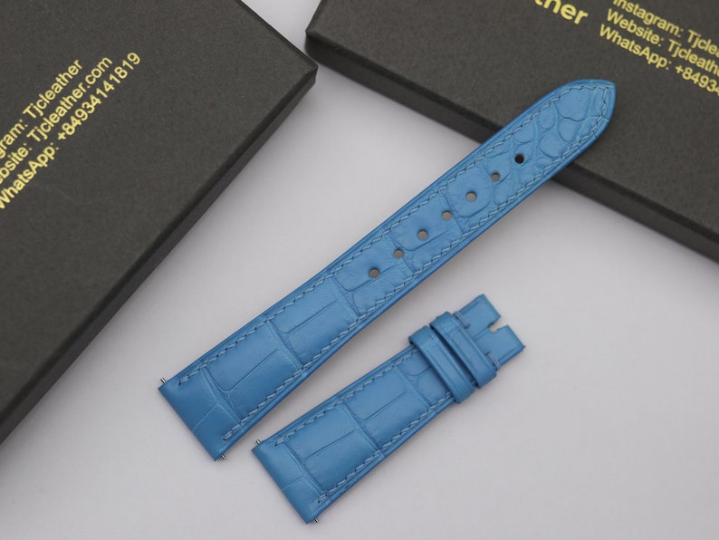 Genuine Alligator Skin Watch Strap Alligator Leather Watch - Etsy