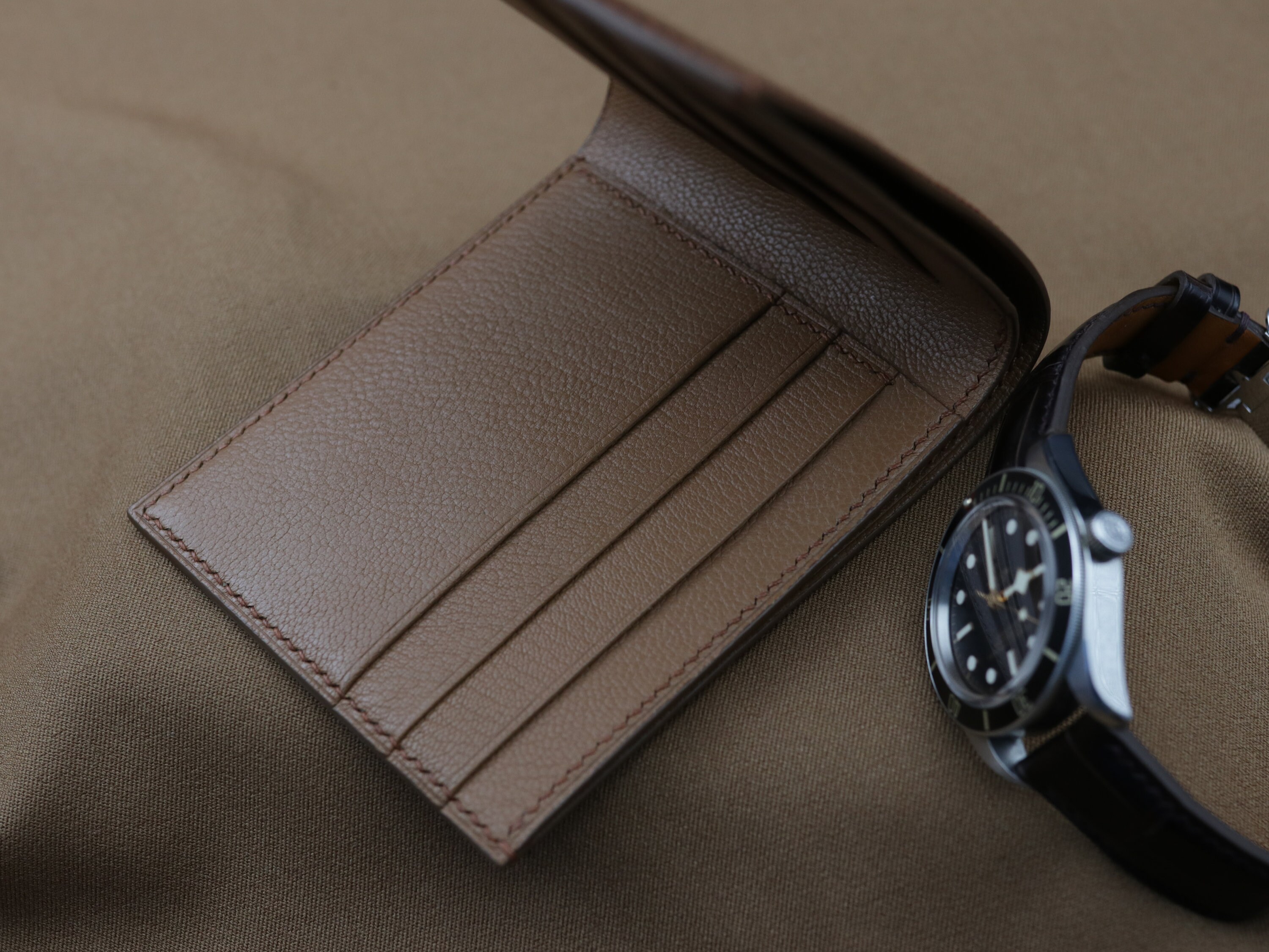 Shell Cordovan Leather Wallet Shell Cordovan Wallet - Etsy