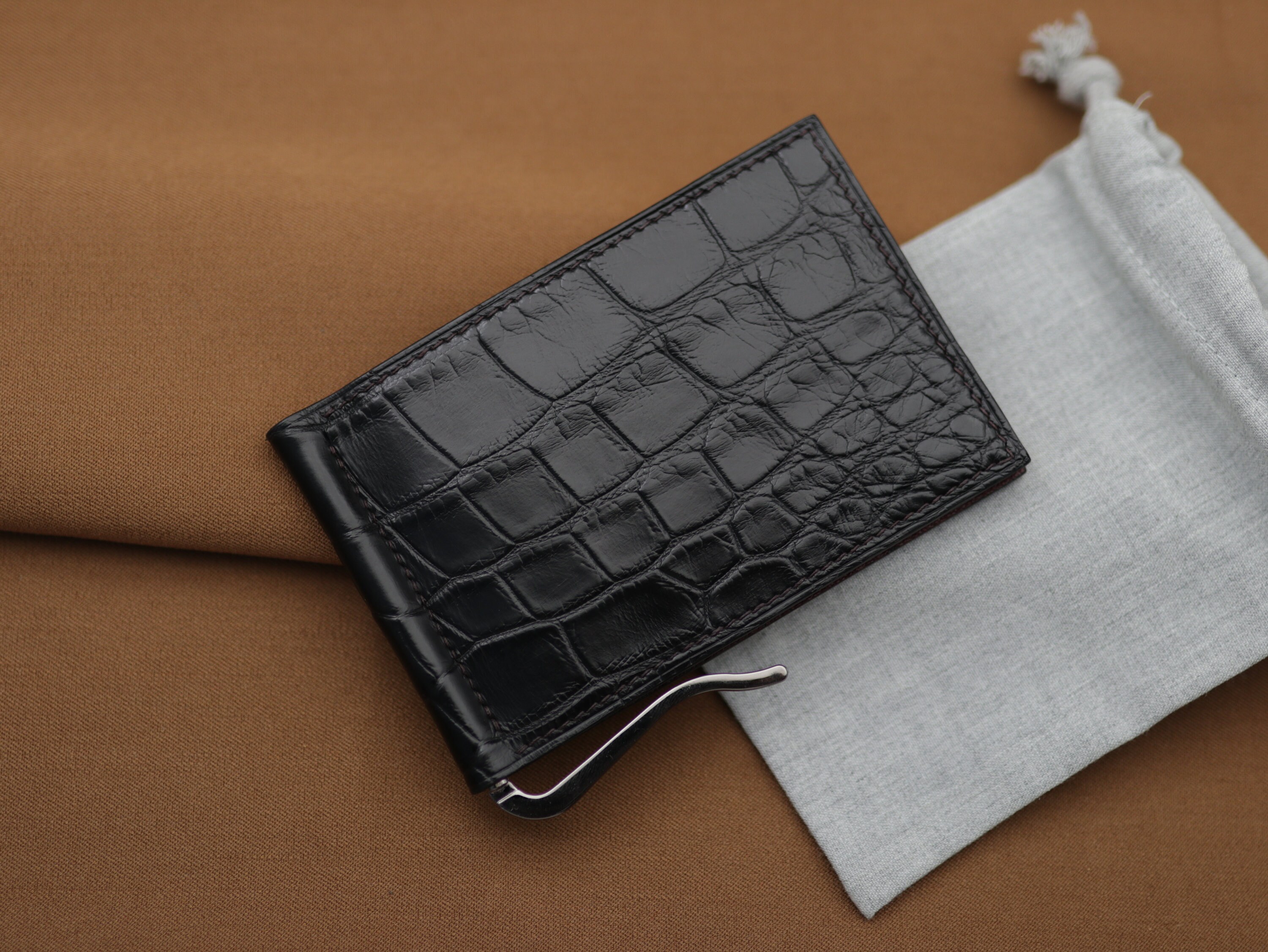 Genuine Alligator Leather Money Clip Alligator Money Clip - Etsy