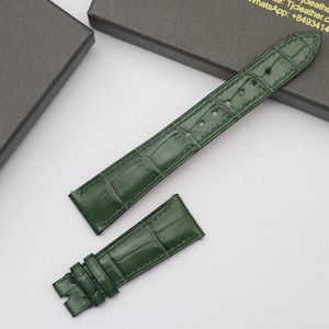 Genuine Alligator Skin Watch Strap Alligator Leather Watch Strap ...