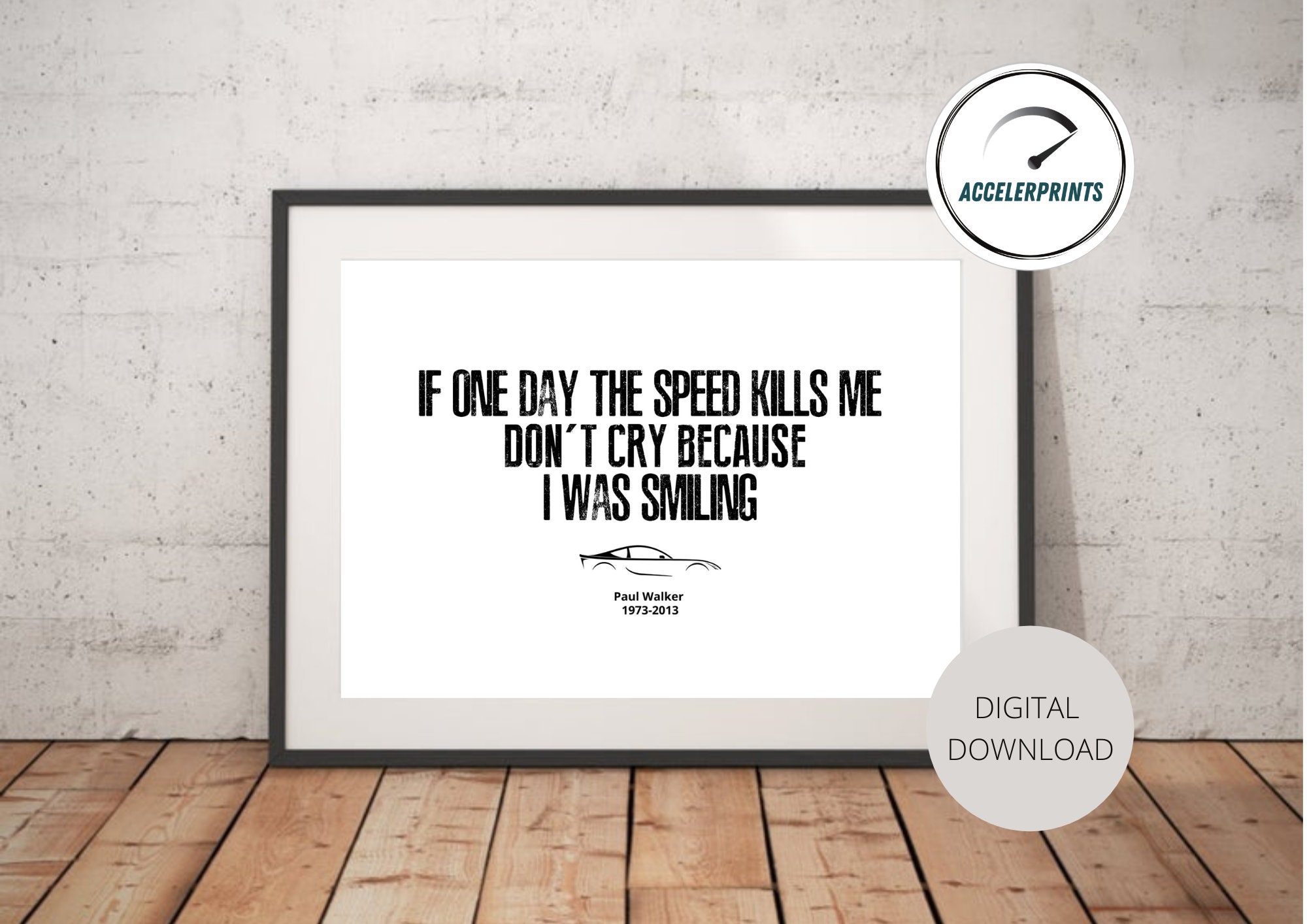 Paul Walker Quotes About Speed