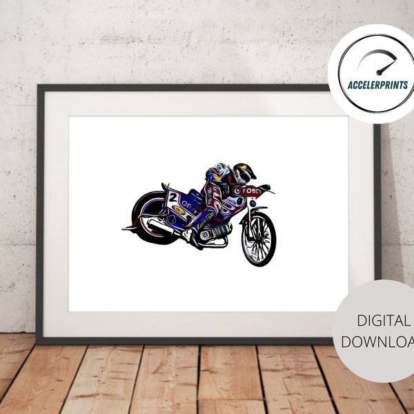 Speedway Poster - Etsy