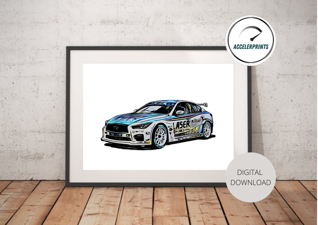 Touring Car Print, Touring Car Artwork, Car Print Poster, Touring Car ...