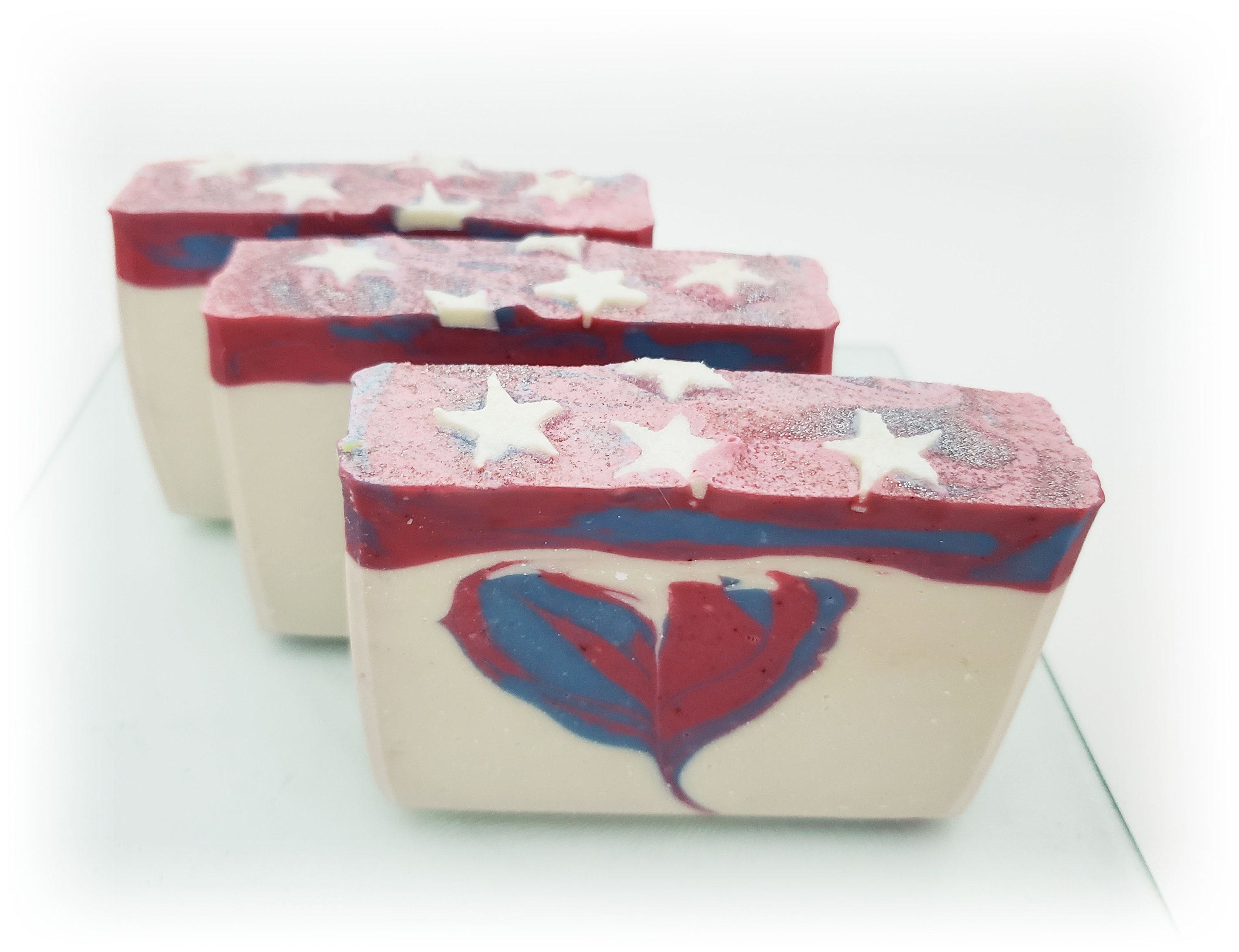 Fireworks Bar Soap Artisan Handmade Vegan With Organic Coconut | Etsy