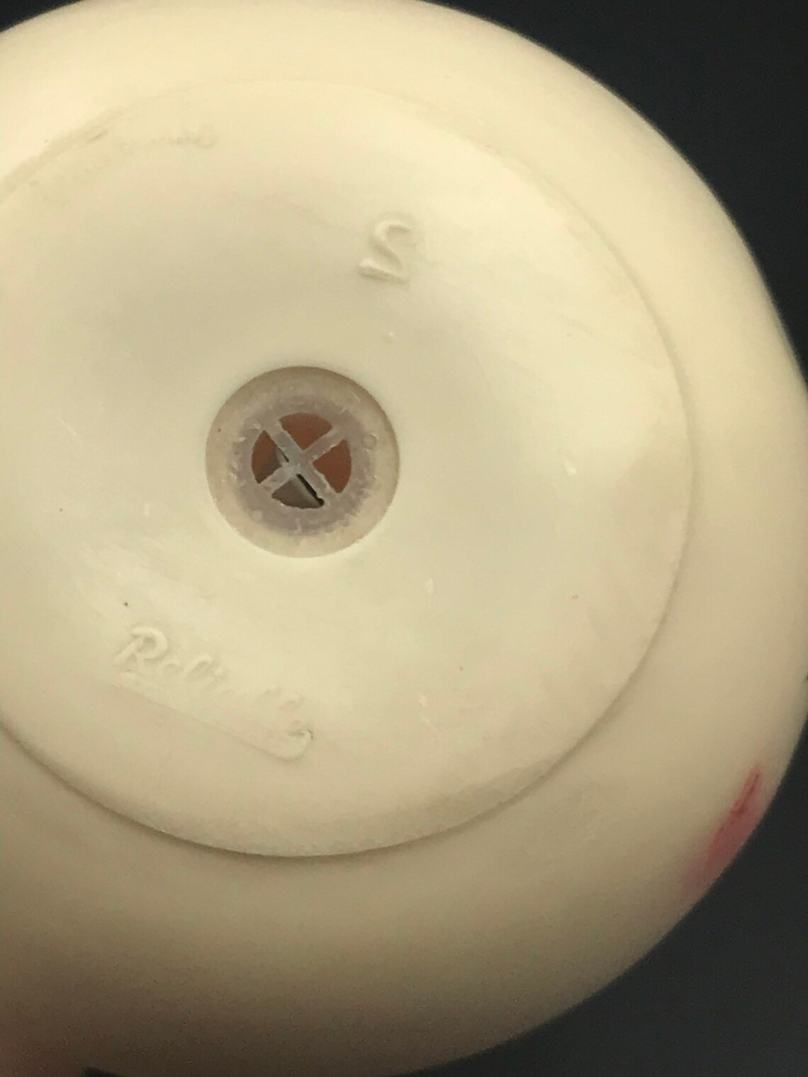 Vintage Rubber Squeak Toy Barbell Happy/Sad Face Signed | Etsy