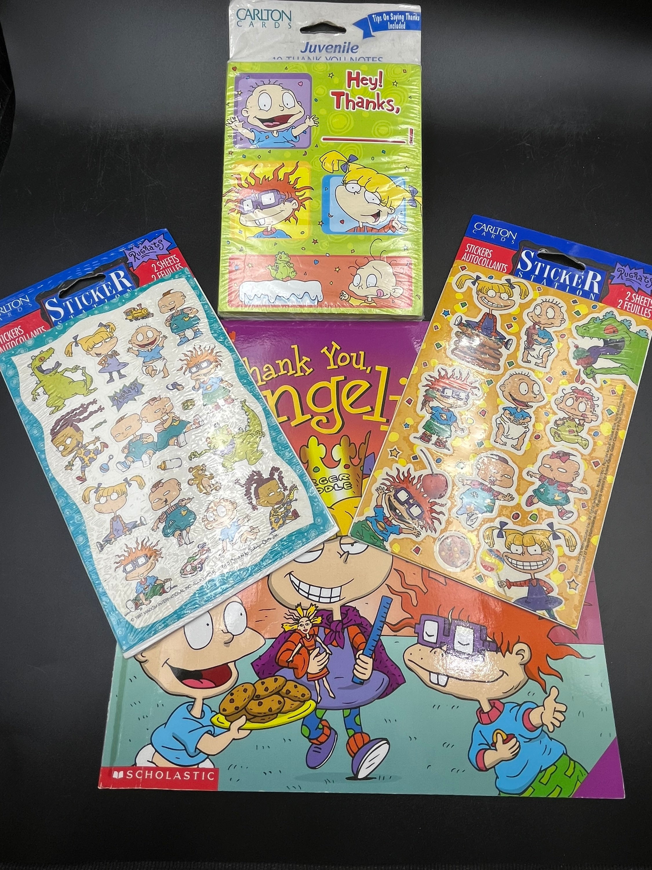 Vintage Rugrats Bundle Sticker sheets tarjetas de - Etsy México