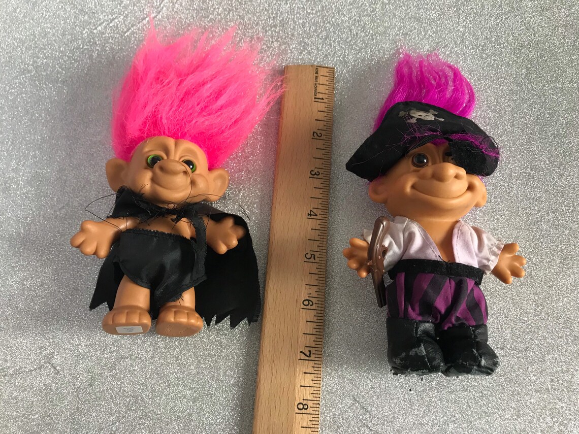 Forest Troll Cape Troll and Pirate Troll Hat Eye Patch Vintage - Etsy