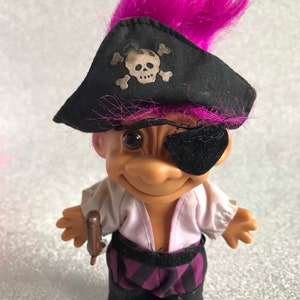 Forest Troll Cape Troll and Pirate Troll Hat Eye Patch Vintage - Etsy