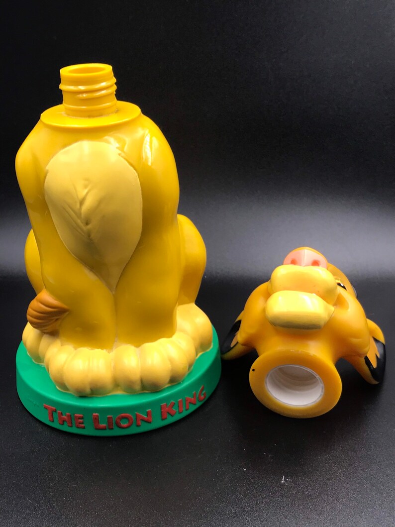 Vintage Disney’s Lion King Simba Bubble Bath Bottle 90s Collectibles - Etsy