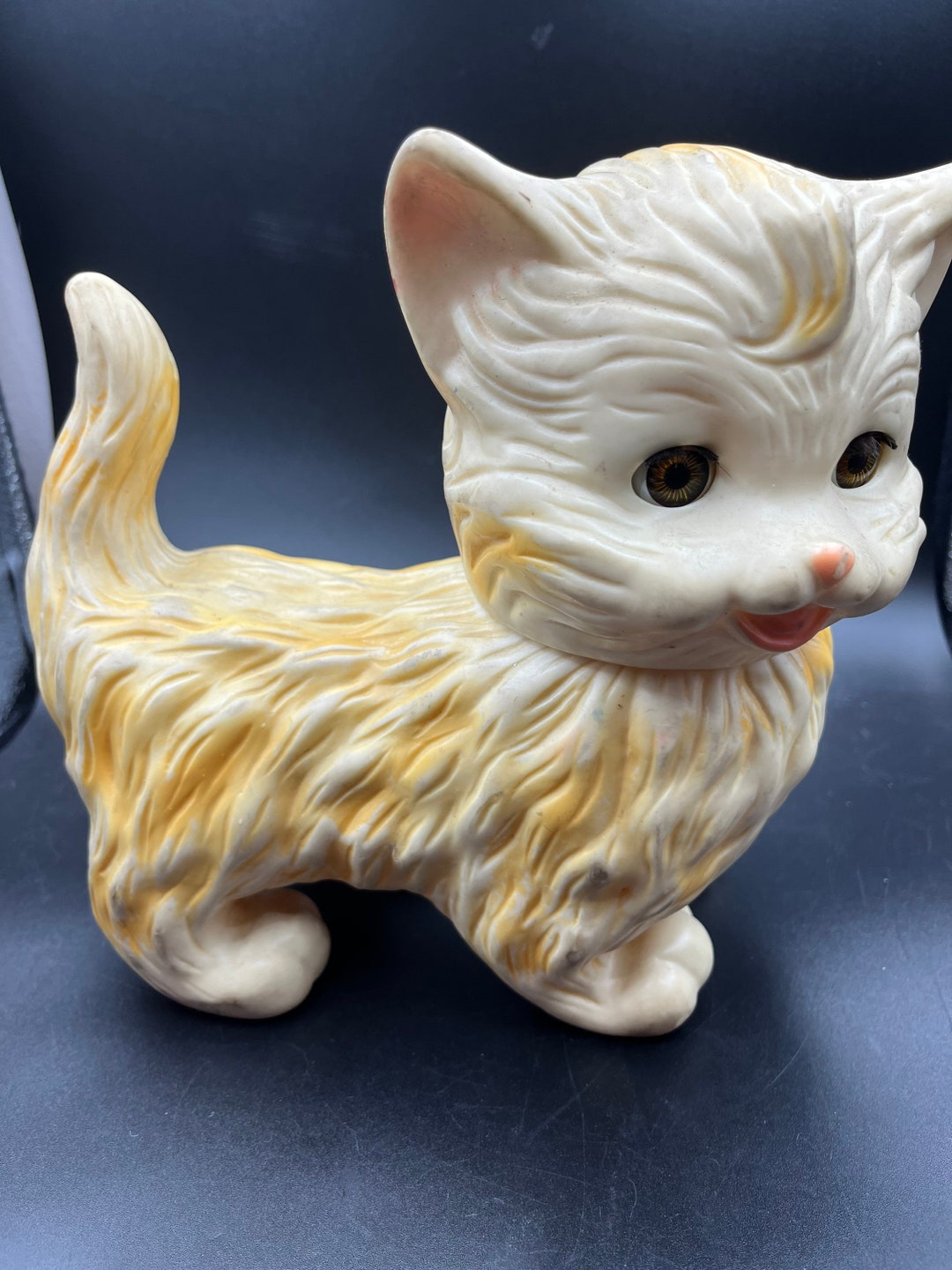 Vintage Squeak Rubber Cat Tilly Toy Canada 50s 60s Rubbery Toys - Etsy