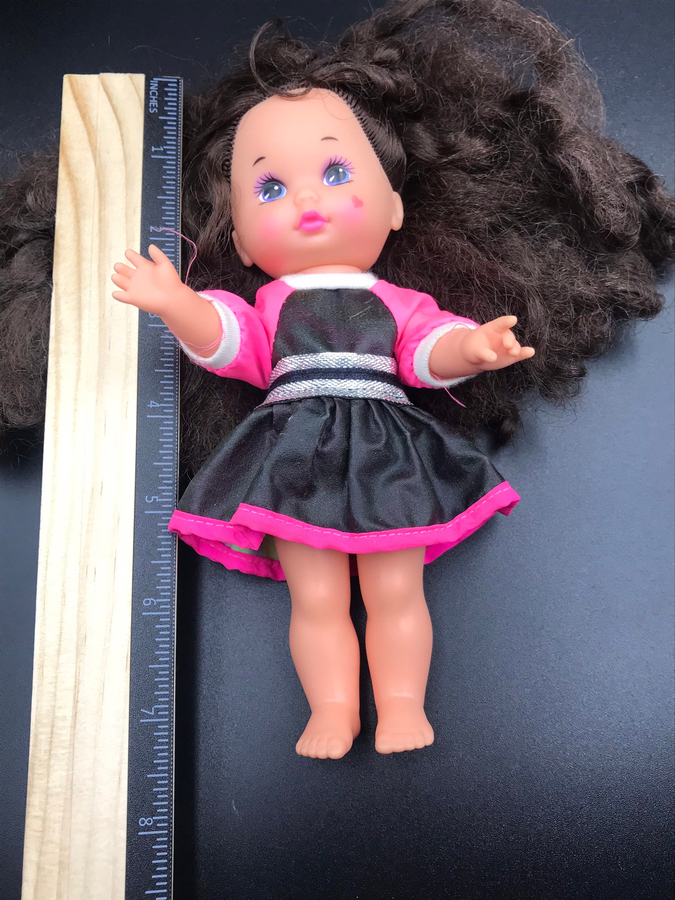 Vintage Wee Lil Miss Rock Star Roller Skater Doll Magical | Etsy