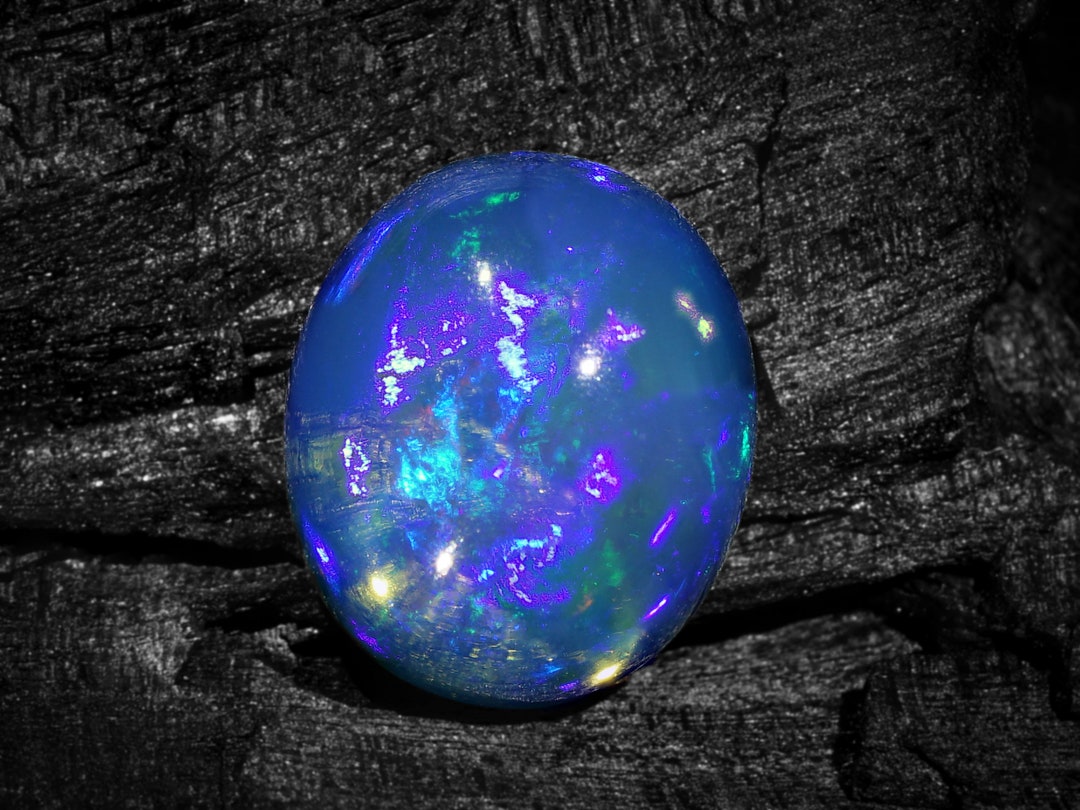 AAA Grade Paraiba Opal 12x10mm, Opal Crystal, Multi Fire Opal, Ethiopian Opal, Blue Fire Opal ...